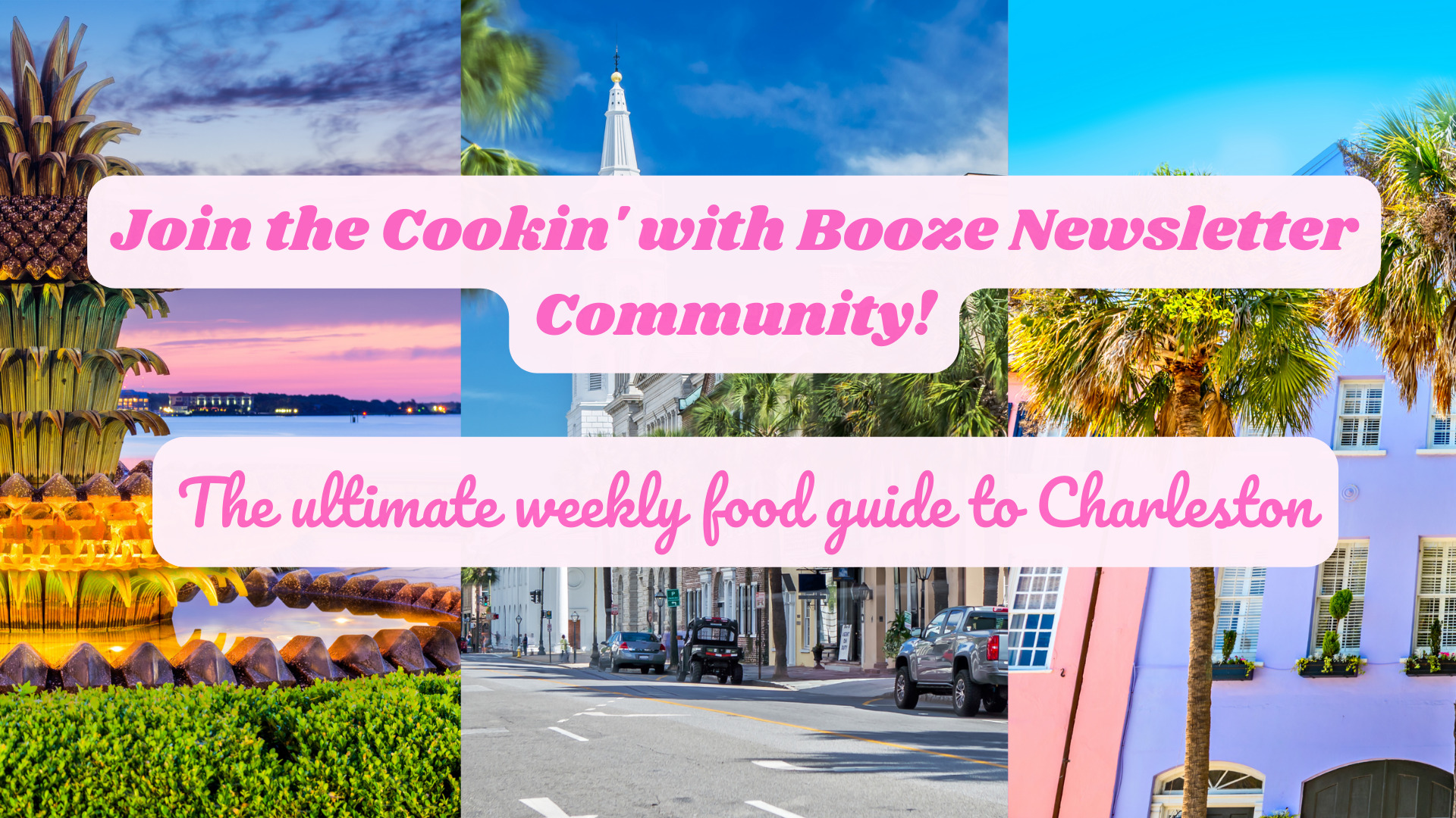 Join the Cookin' with Booze Newsletter: the ultimate weekly food guide ...